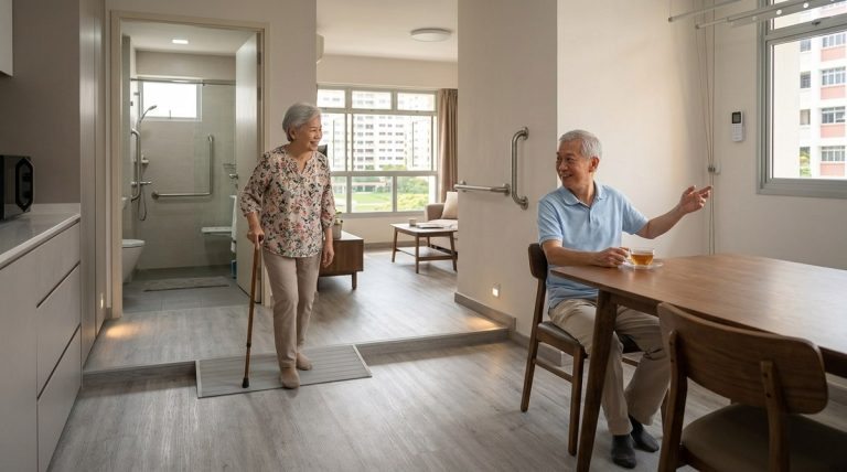 How to Retrofit Your HDB Flat for Safe and Comfortable Aging in Place ...